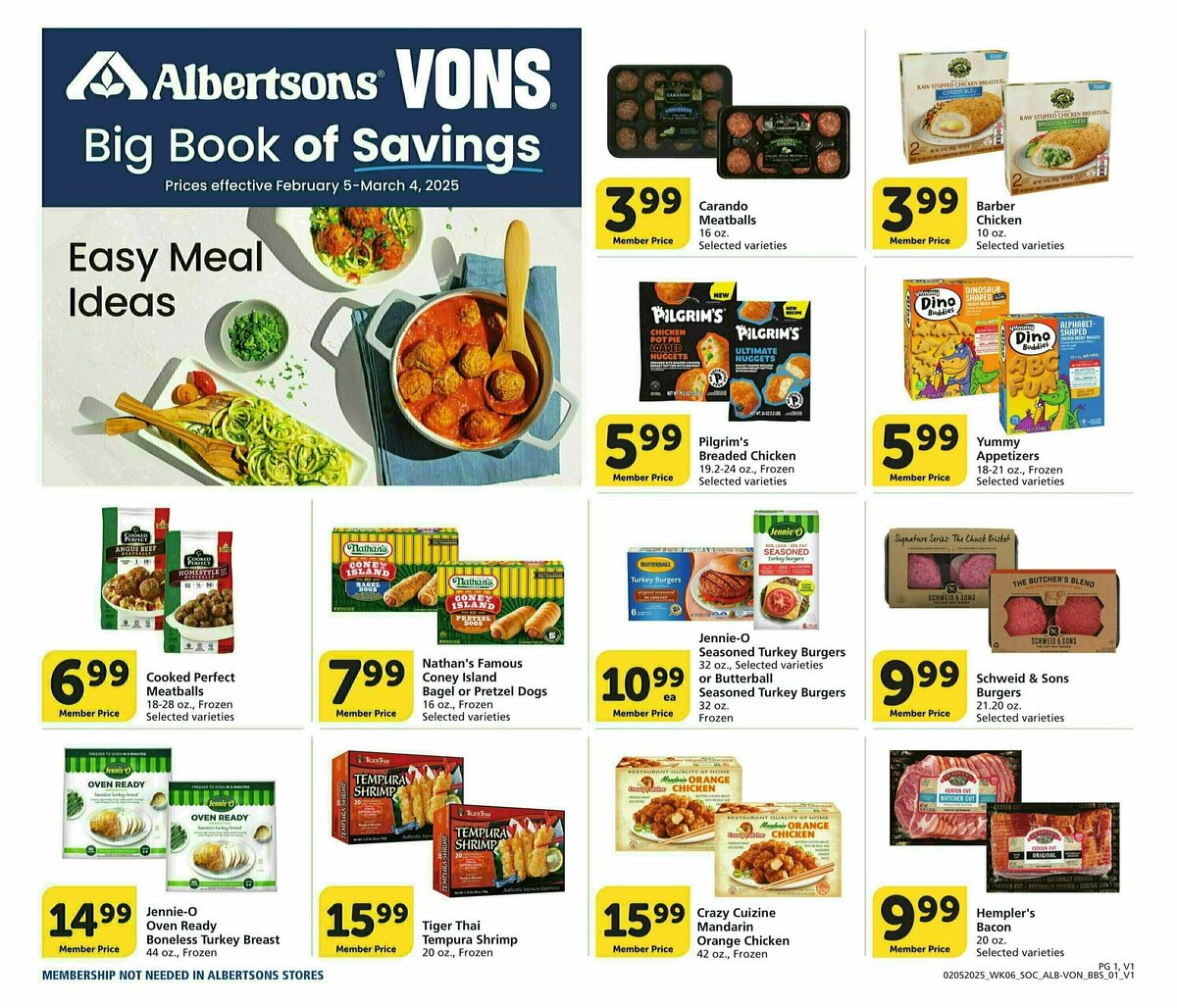 Vons Big Book of Savings Weekly Ad from February 5