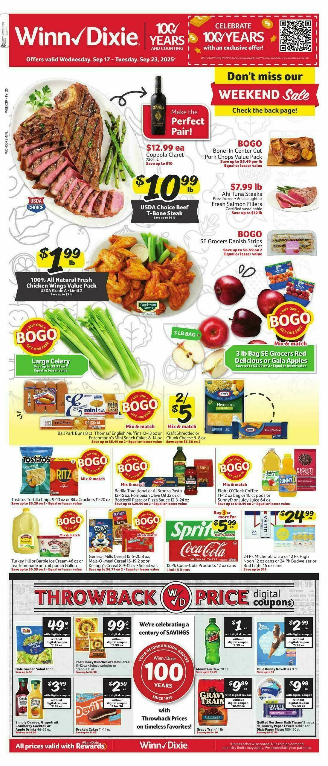Winn-Dixie Weekly Ad from September 17