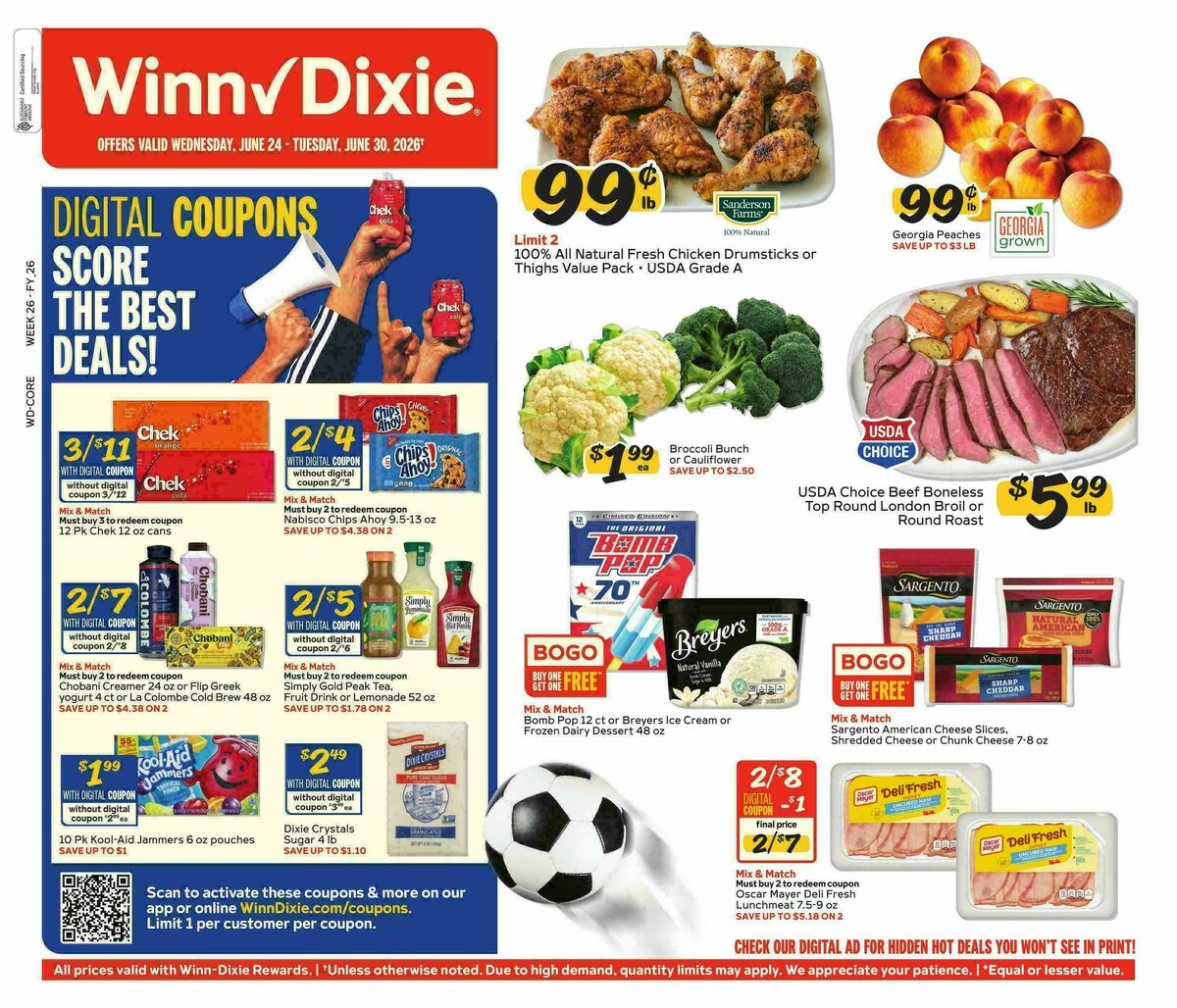 Winn-Dixie Weekly Ad from June 24